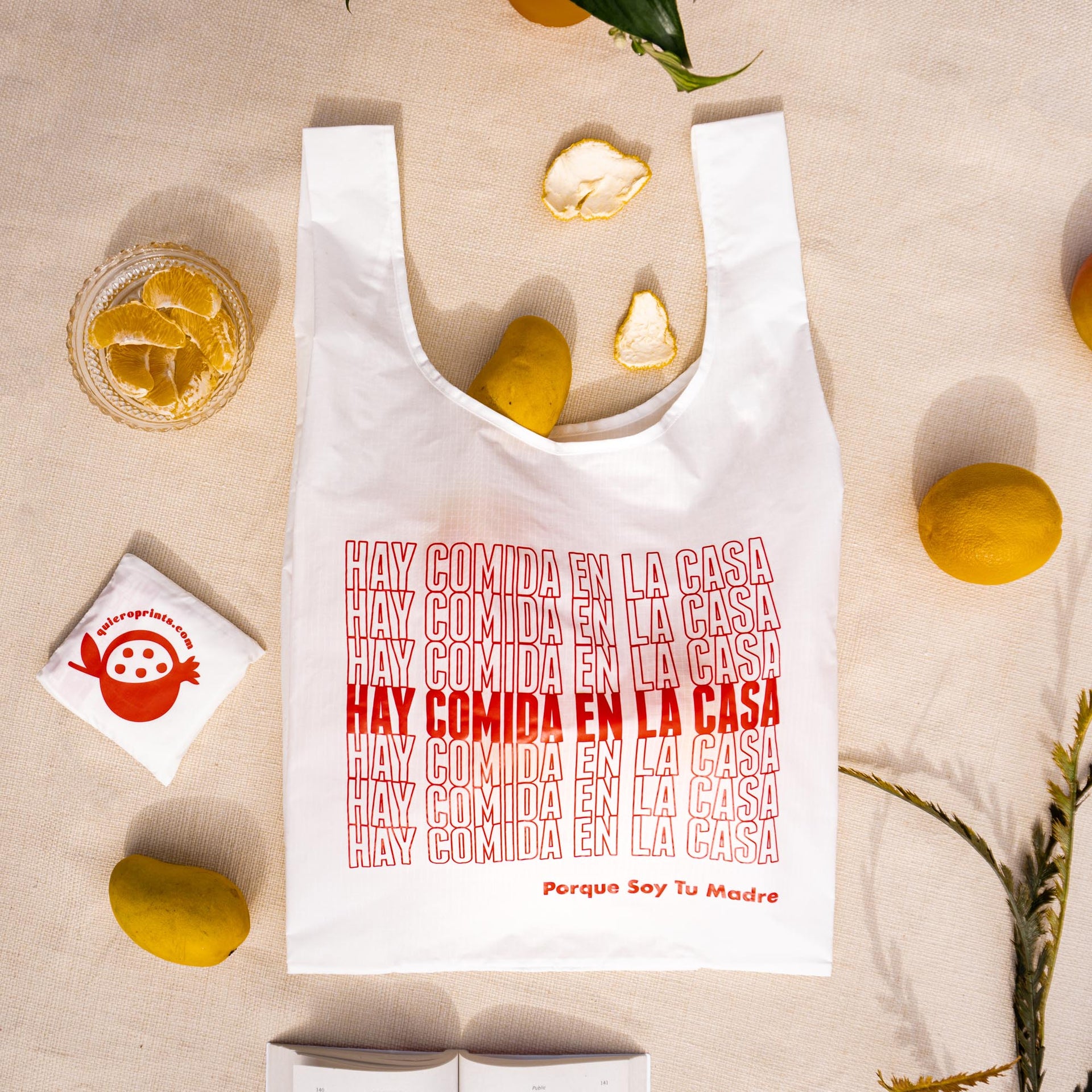 Hay Comida En La Casa Bodega Bag by BAGGU – Quiero Prints